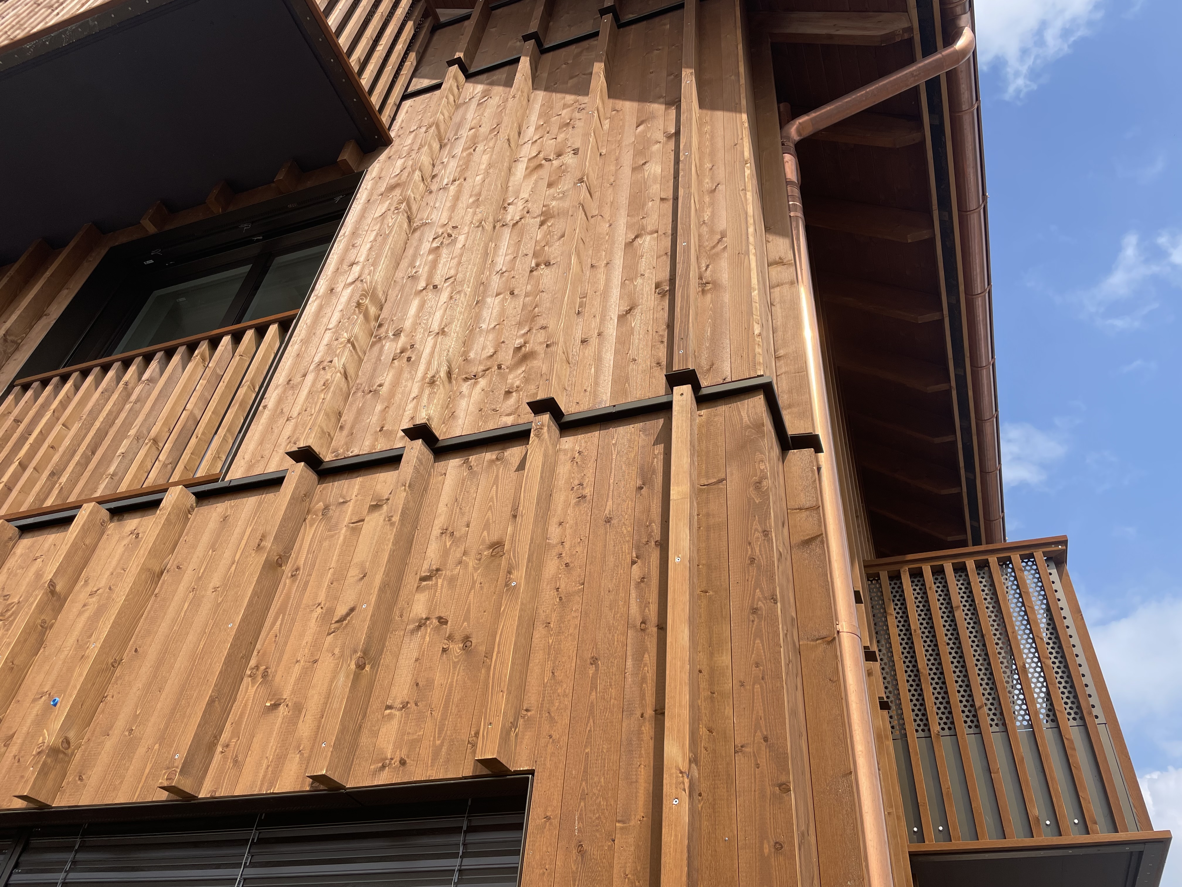Holzfassade Coop Itschnach