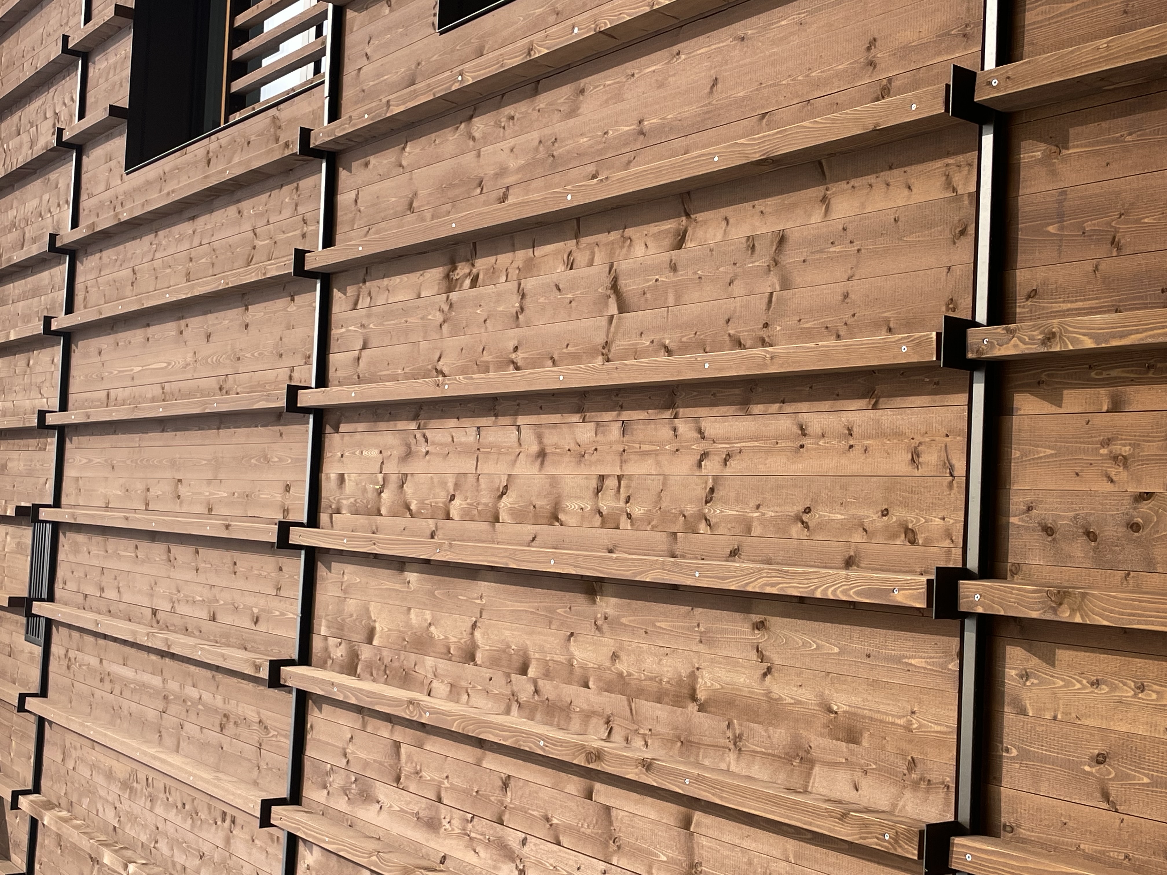 Holzfassade Coop Itschnach